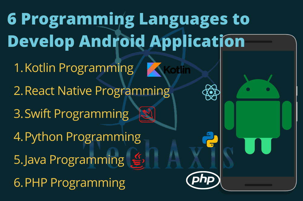 6 Programming Languages used to Develop Android Application 6 Programming Languages used to Develop Android Application